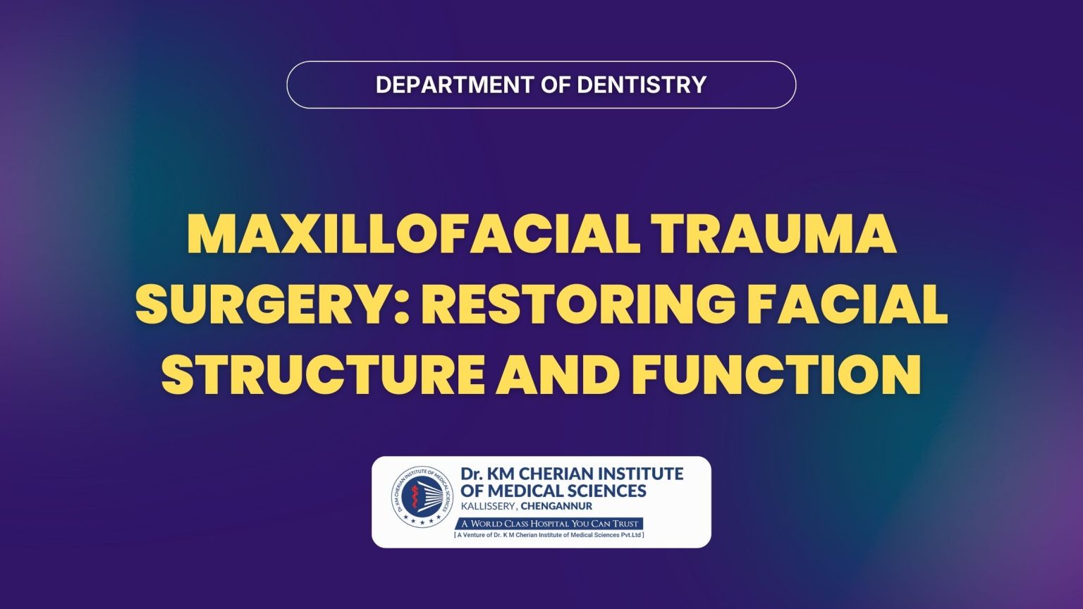 Maxillofacial Trauma Surgery: Restoring Facial Structure and Function ...